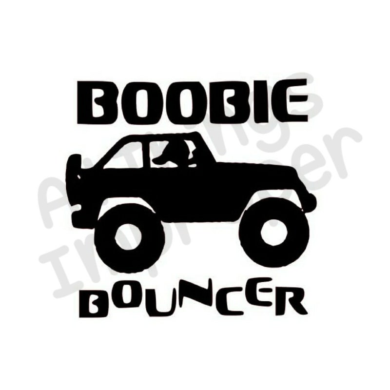 Boobie Bouncer Svg - Etsy