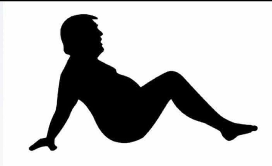 Fat Man Sticker, Car Decal, Fat Man Car Decal, Window Decal, Fat Man ...