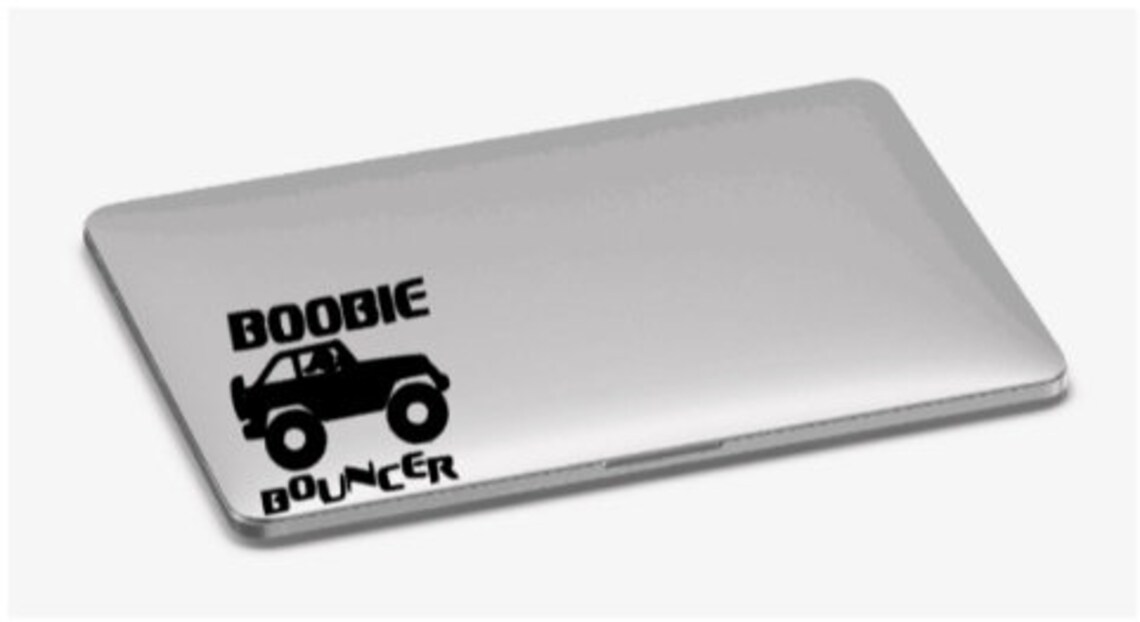 Boobie Bouncer Sticker Car Decal Boobie Bouncer Car Decal | Etsy