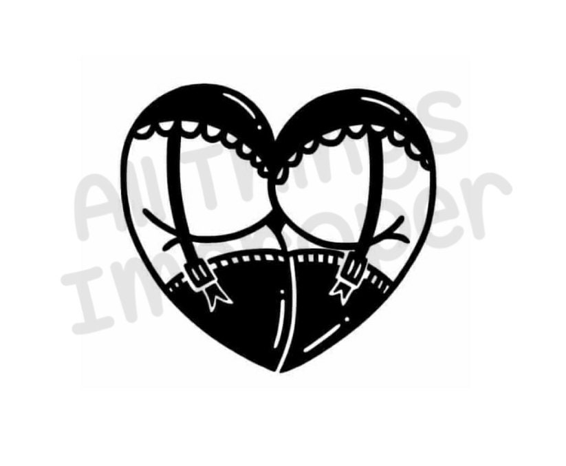 Butt Svg File Butt Cut File Lingerie Svg File Lingerie Cut | Etsy