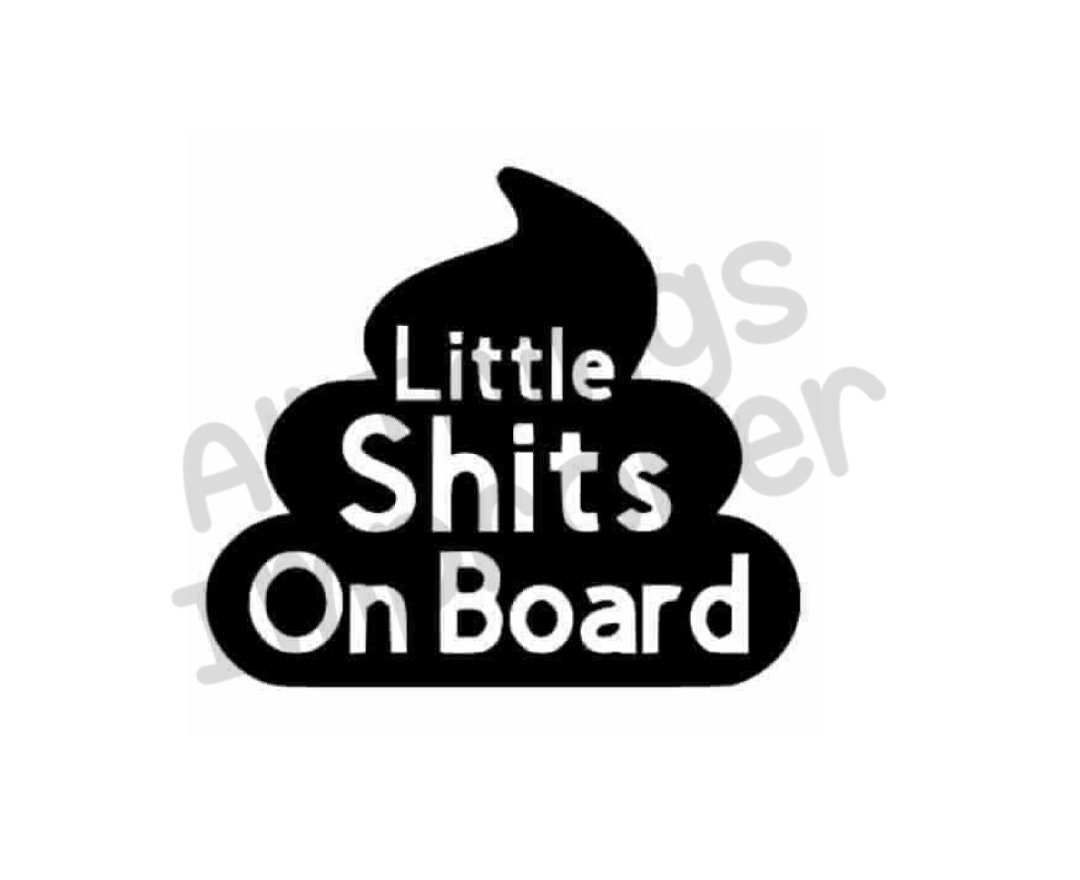 Little Shits SVG, Funny SVG, Offensive SVG, Digital Download Svg ...