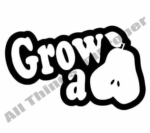 Grow a Pair SVG Funny SVG Offensive SVG Digital Download | Etsy