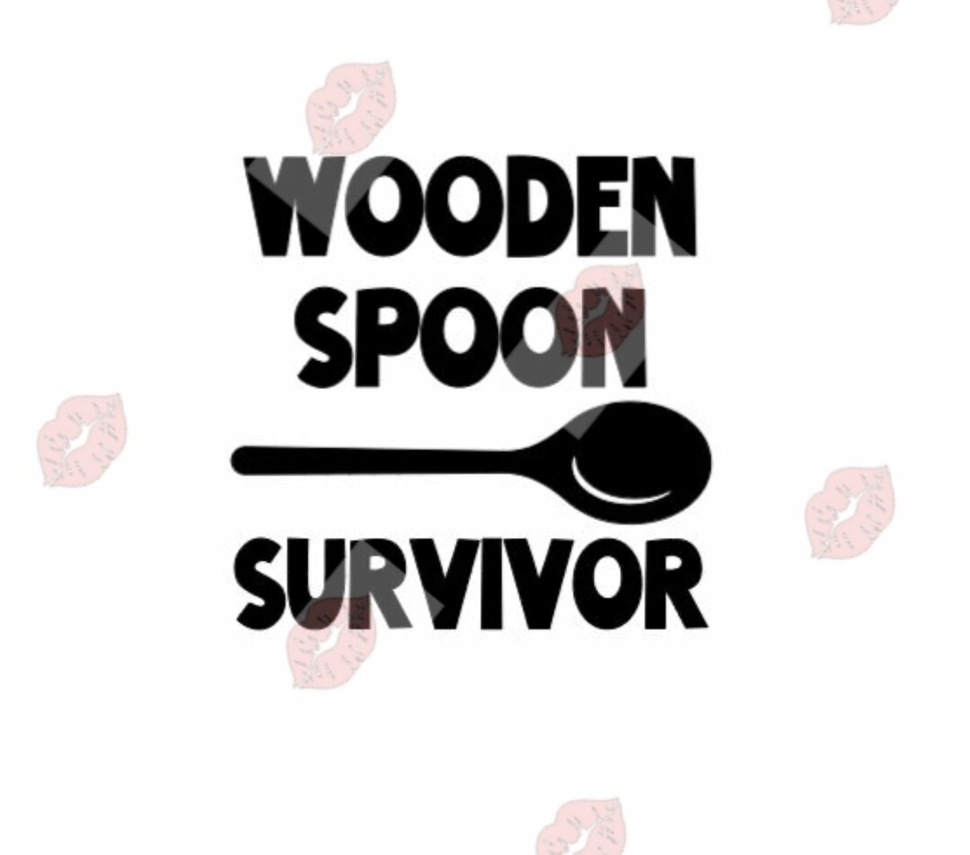 Wooden Spoon Survivor Svg, Wooden Spoon Survivor Cut File, Funny Svg ...