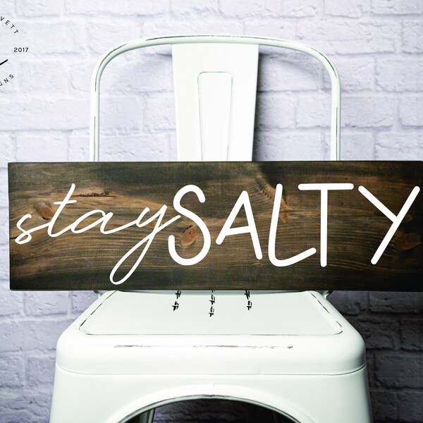 Stay Salty - Etsy