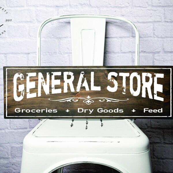 General Store Sign - Etsy
