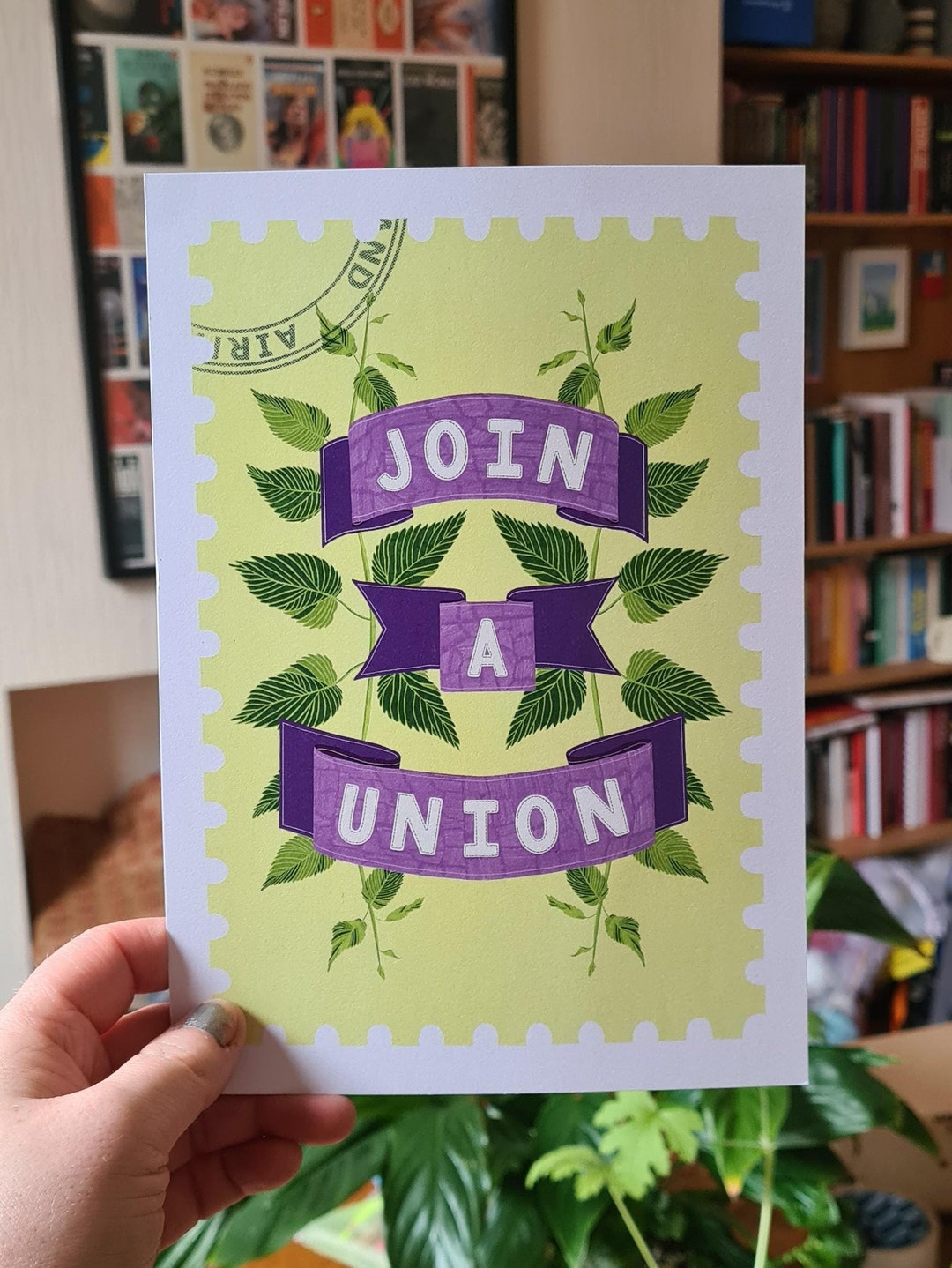 Join A Union Print - A4 / A5 Socialist Print - Pro Trade Union Print ...