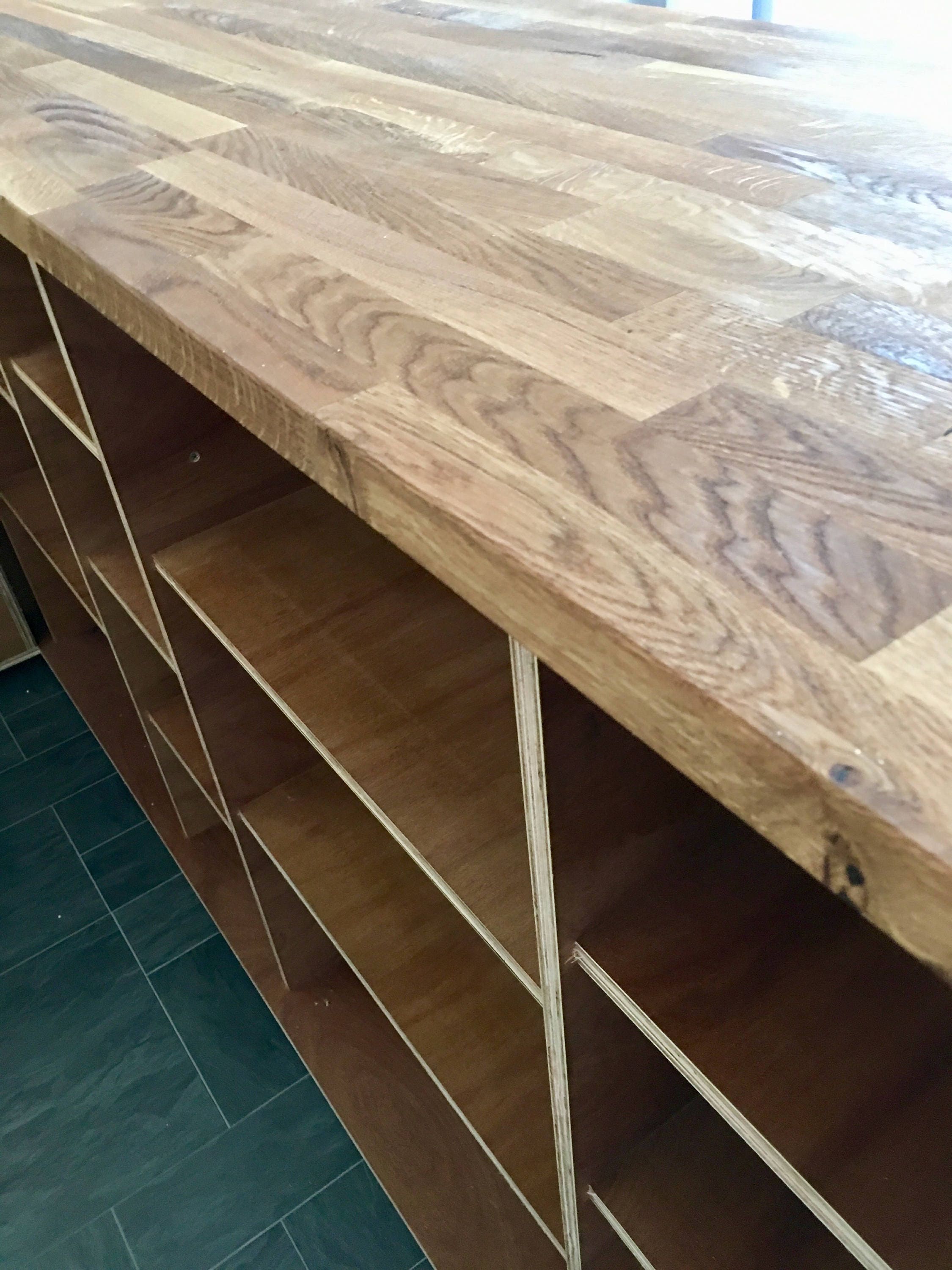 Solid Oak Counter Home Bar Commercial Bar. Perfect for Use - Etsy UK