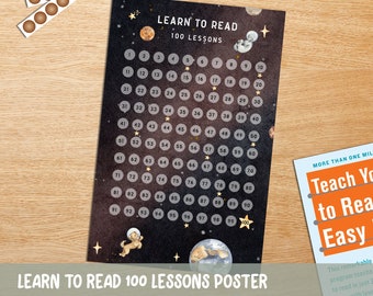 Teach Your Child to Read in 100 Easy Lessons Flashcards : FULL - Etsy