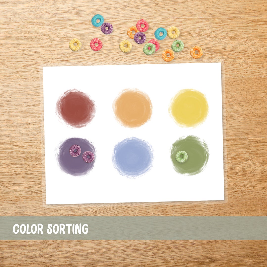 Color Sorting Printable Download - Etsy