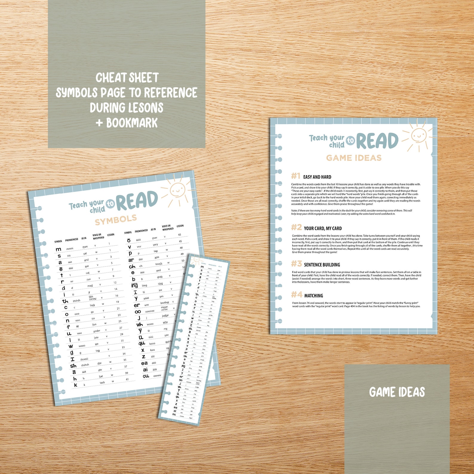 Teach Your Child to Read in 100 Easy Lessons Flashcards : FULL - Etsy