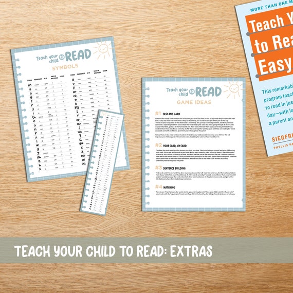 Teach Your Child to Read in 100 Easy Lessons : Extras - Etsy