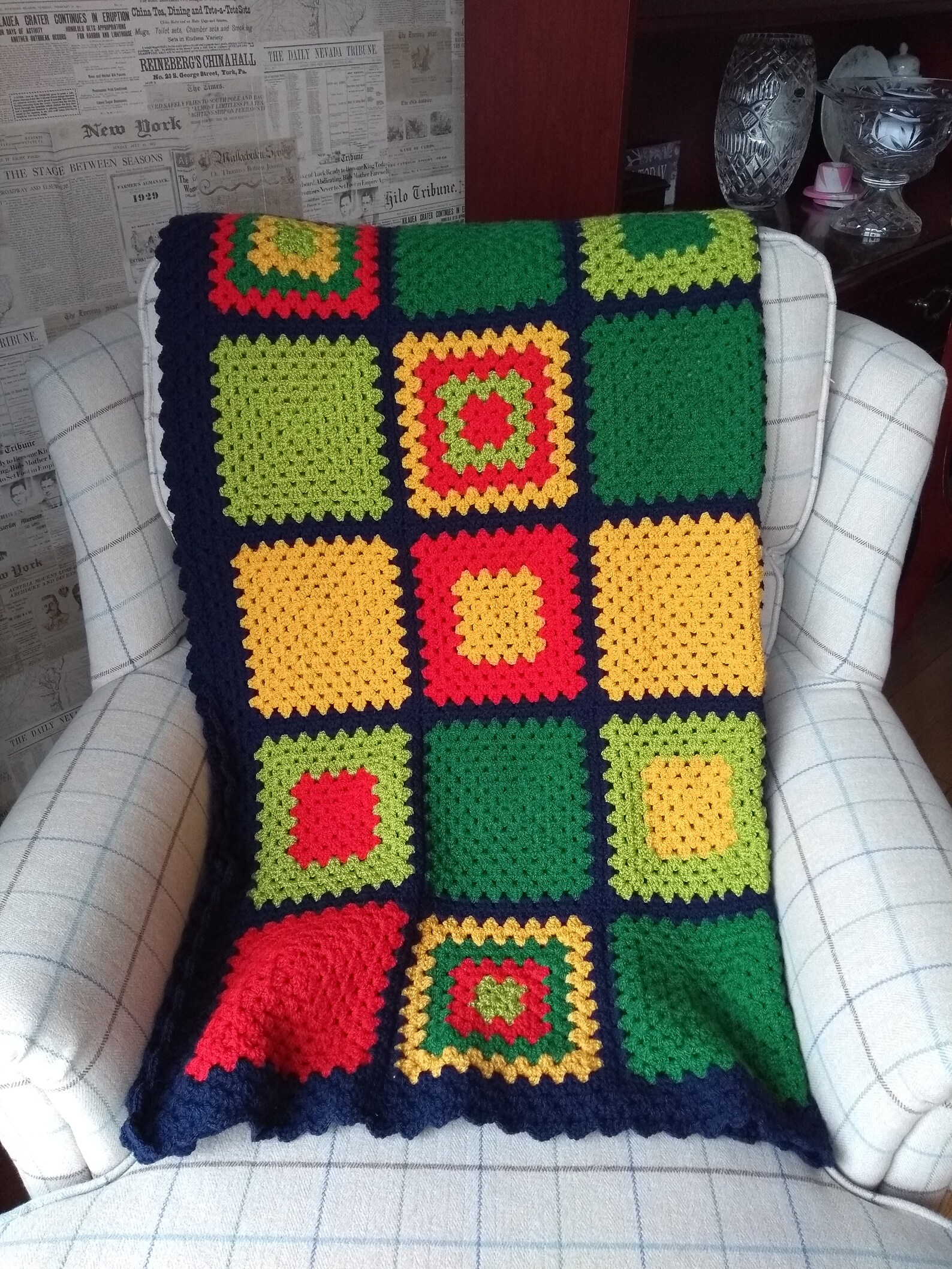 Unique Crochet Throw - Etsy
