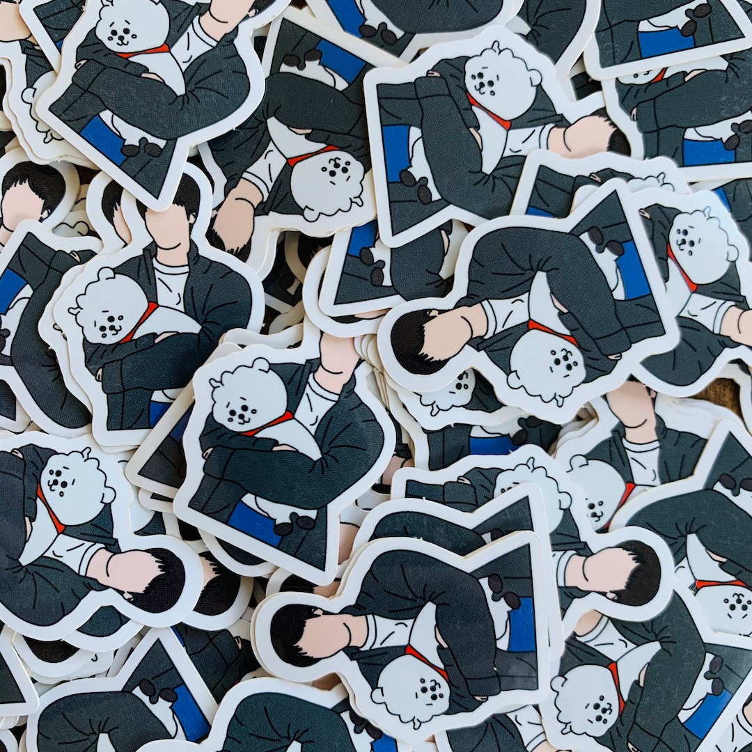 BTS Jin / Seokjin Holding Rj Inspired Weather / Scratch Proof Vinyl ...