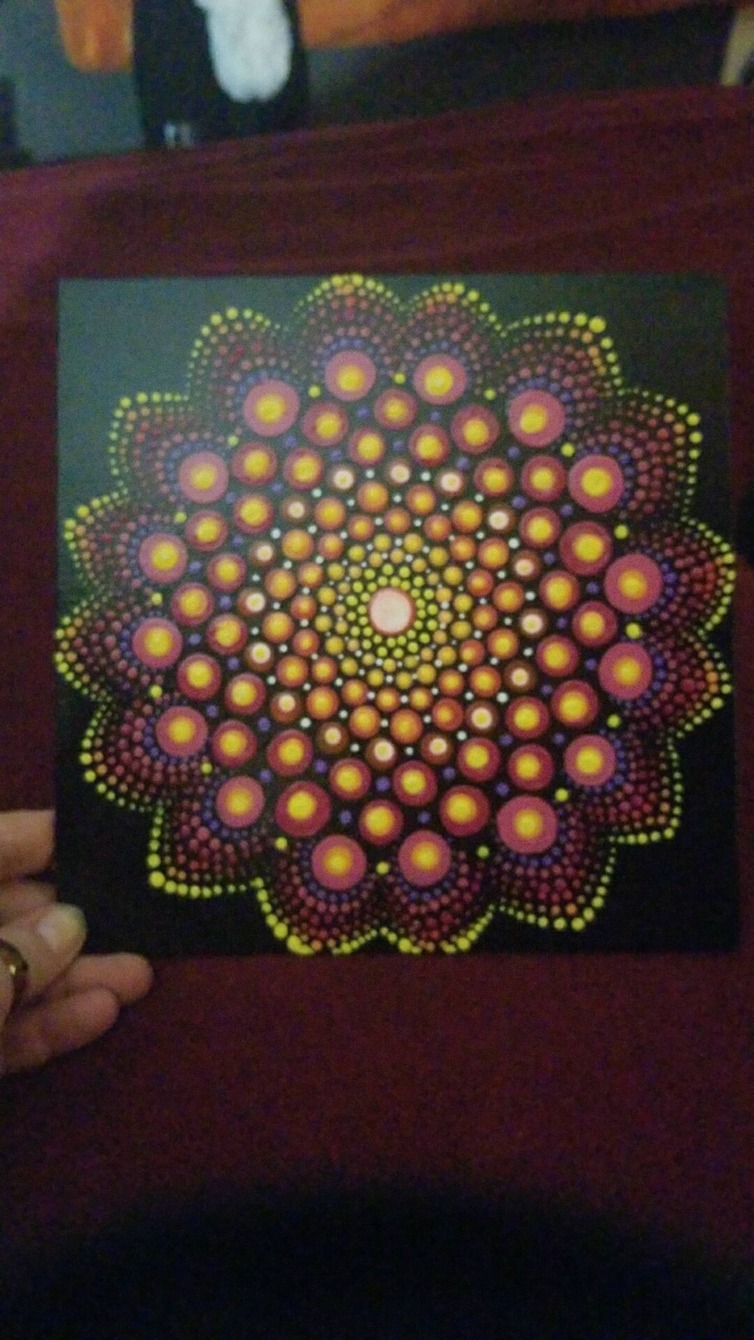 Original Mandala Painting - Etsy
