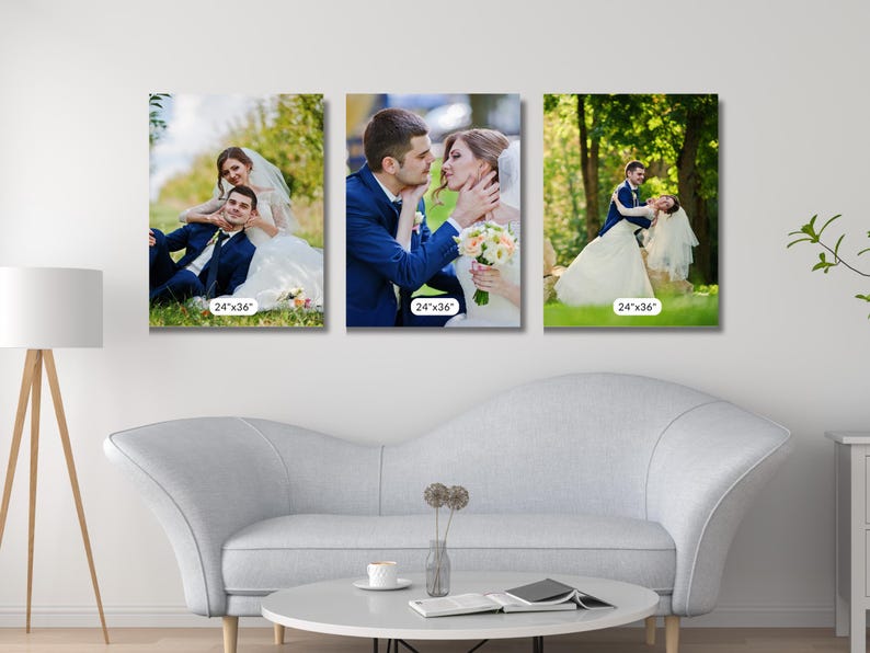 Create Your Own Photo Gallery Wall Art, Set of 3 Wall Prints ...