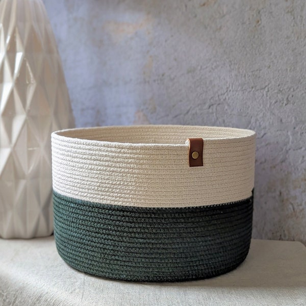 Rope Baskets - Etsy
