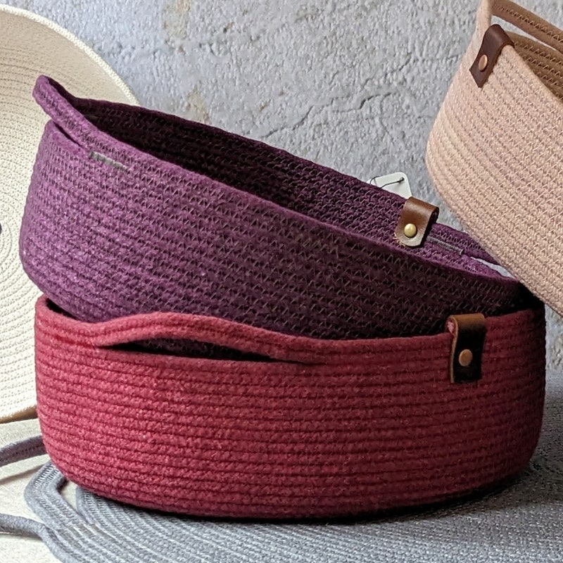 Handmade Rope Basket - Etsy