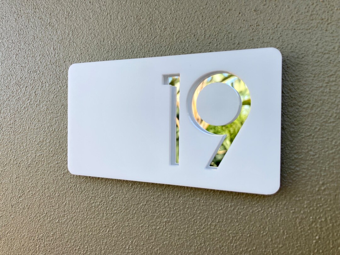 House Numbers | Letterbox Numbers | Room Numbers | Hotel Signage - Etsy ...
