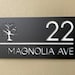 House Entry Signs or Fence Signs for Letterbox Numbers and - Etsy