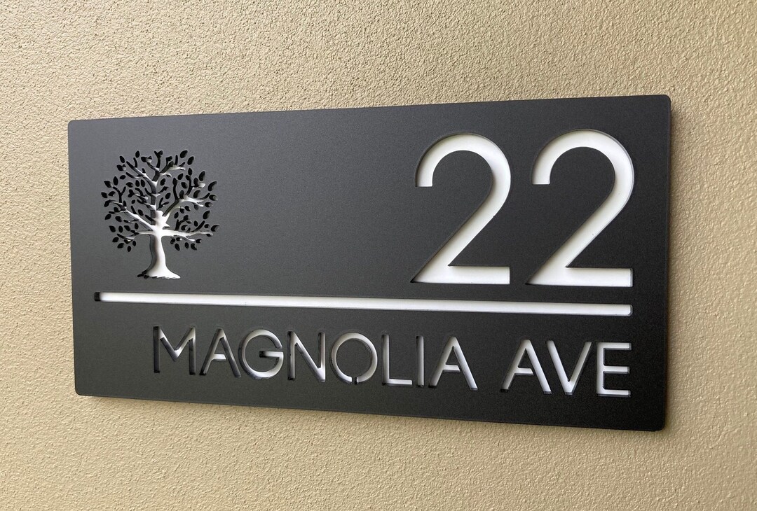 House Sign | House Numbers | Address Sign - Etsy Australia