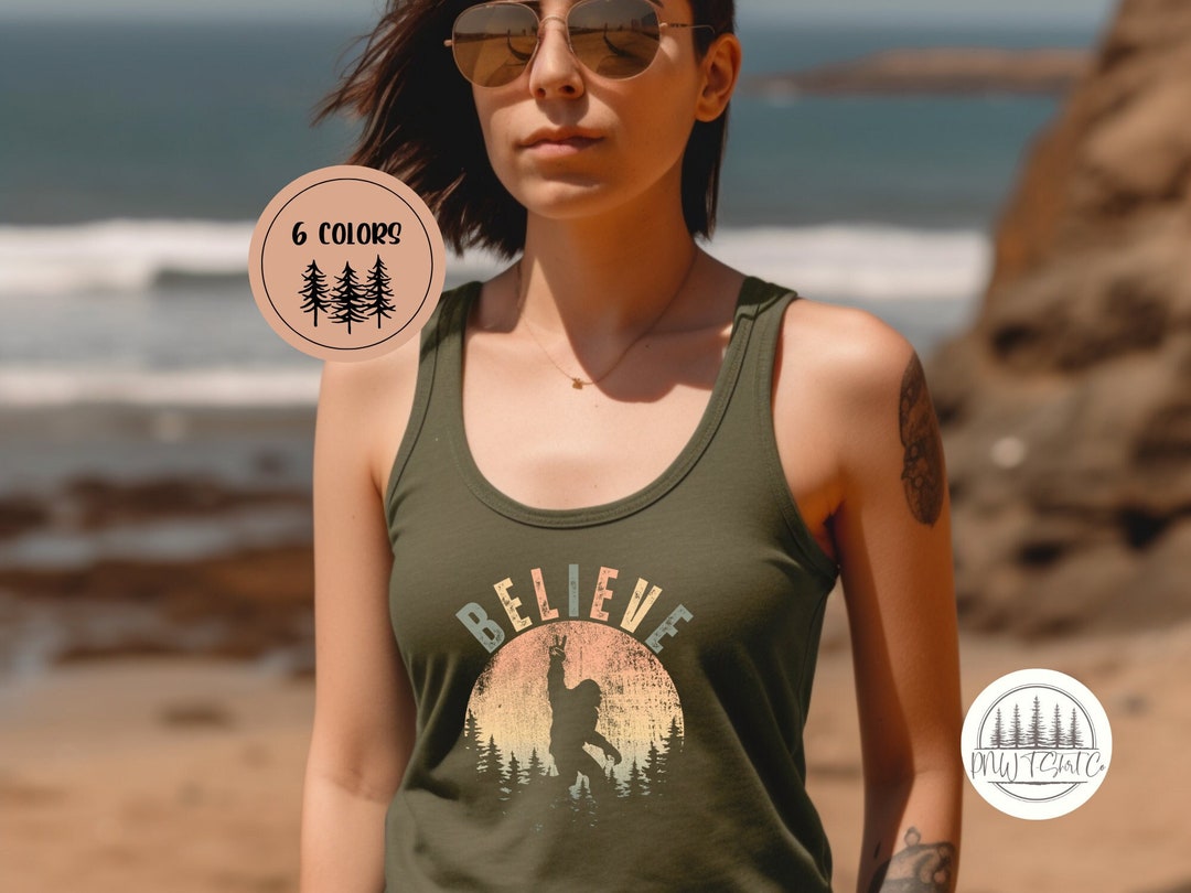 PNW Bigfoot Tank Evergreen State Tank PNW Tank Washington State Oregon ...