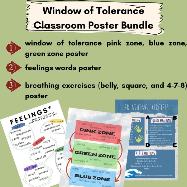 Window of Tolerance - Etsy