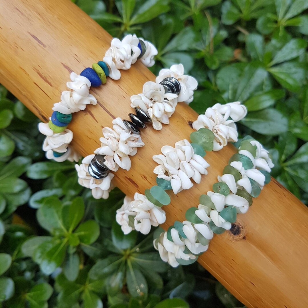 Sea Shell Jewelry, Seashell Bracelet, Mermaid Bracelet, Sea Glass ...