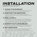 Talaria Sting MX5 PRO Graphics Kit RBULL MONO White Black Decals ...