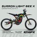 Surron Light Bee X Graphics Kit SLICE BLACK MINT Stickers Grunge ...