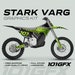 Stark Varg Graphics Kit RACE BLACK GREEN Decals Stickers Laminated Race ...