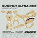Surron Ultra Bee Graphics Kit MILITARY SHARK SAND Army Camouflage ...