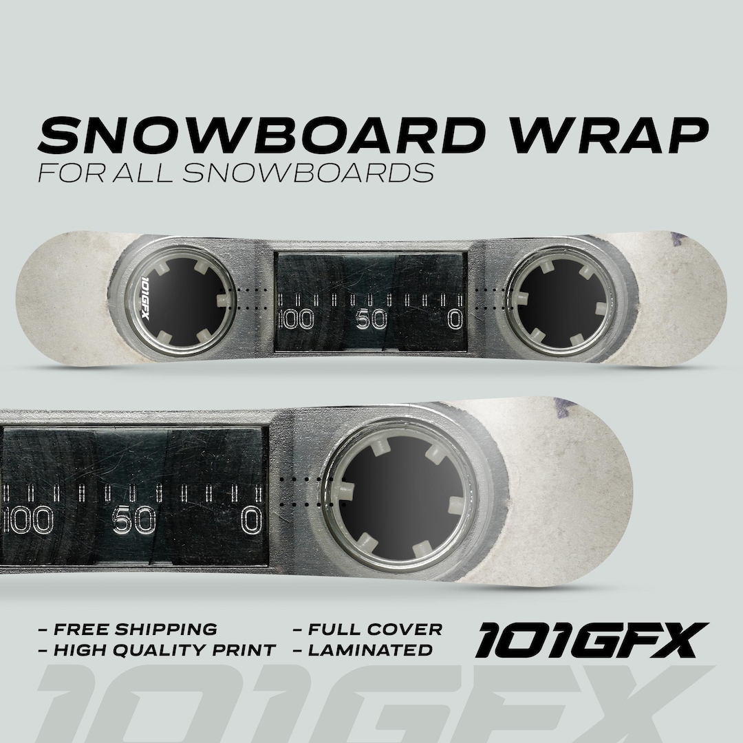 Snowboard Wrap MC Cassette Snowboard Skin Decals Stickers - Etsy