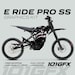 E Ride Pro SS Graphics Kit MILITARY SHARK Black Decals Stickers ...