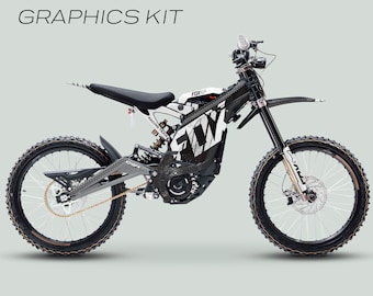 Surron Light Bee X Graphics Kit FOX DUST Black Purple Decals - Etsy