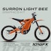 Surron Light Bee X Graphics Kit MONO COLOR ORANGE Stickers Color Change ...
