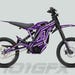 E Ride Pro SS Graphics Kit BRUSH Purple White Decals Stickers Laminated ...