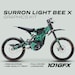Surron Light Bee X Graphics Kit MONO COLOR WHITE Stickers Color Change ...