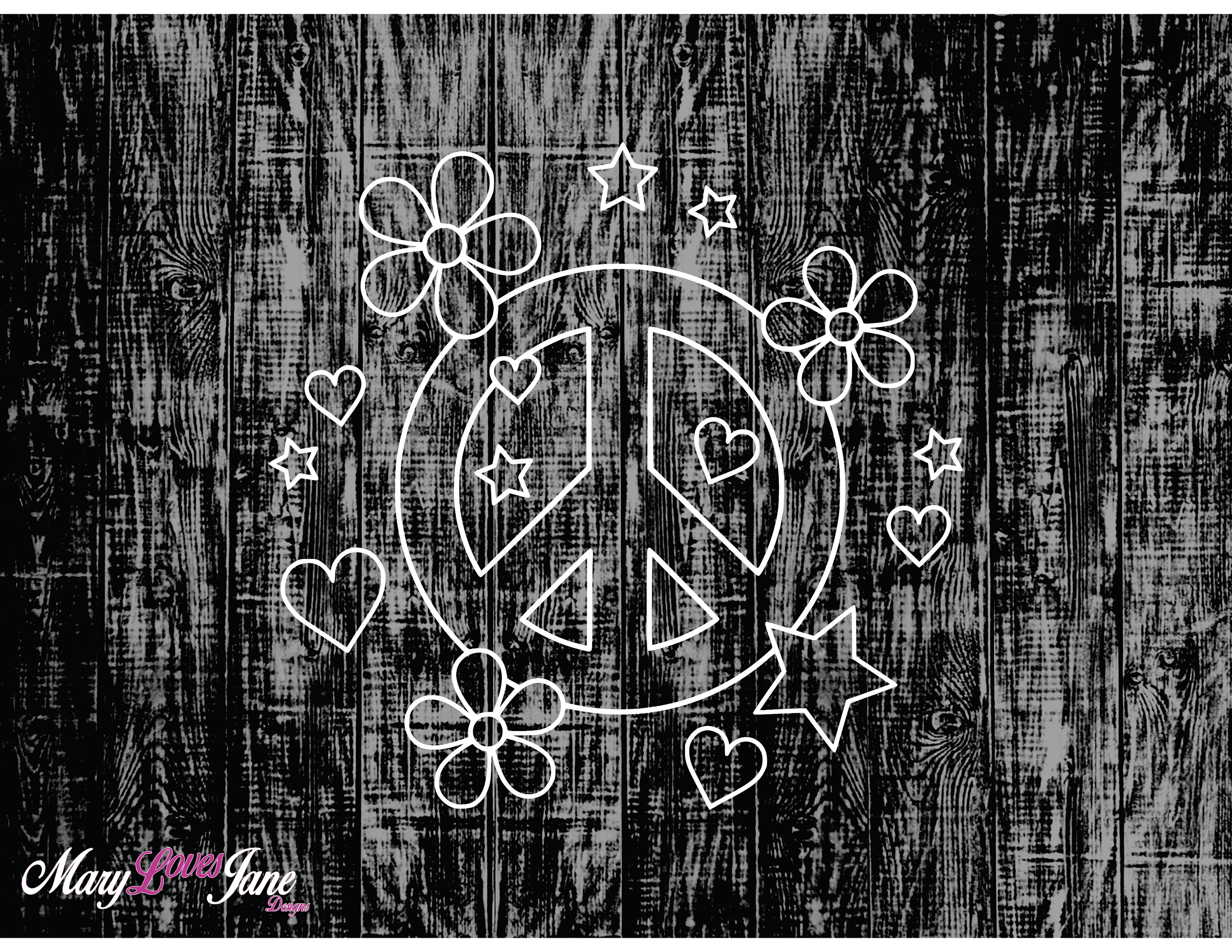 Peace Collage Vinyl Decal Peace Collage Vinyl Sticker Car - Etsy