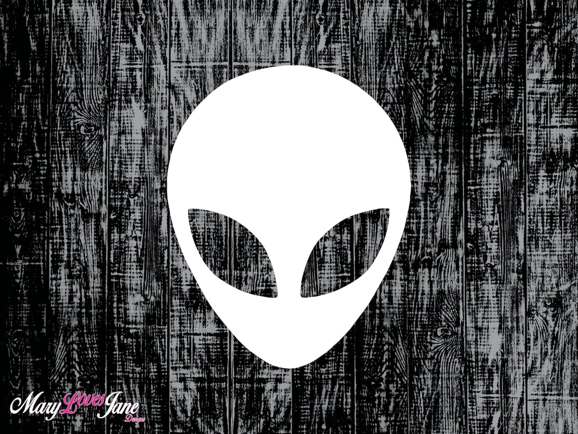 Alien Vinyl Decal Alien Vinyl Sticker Car Window - Etsy