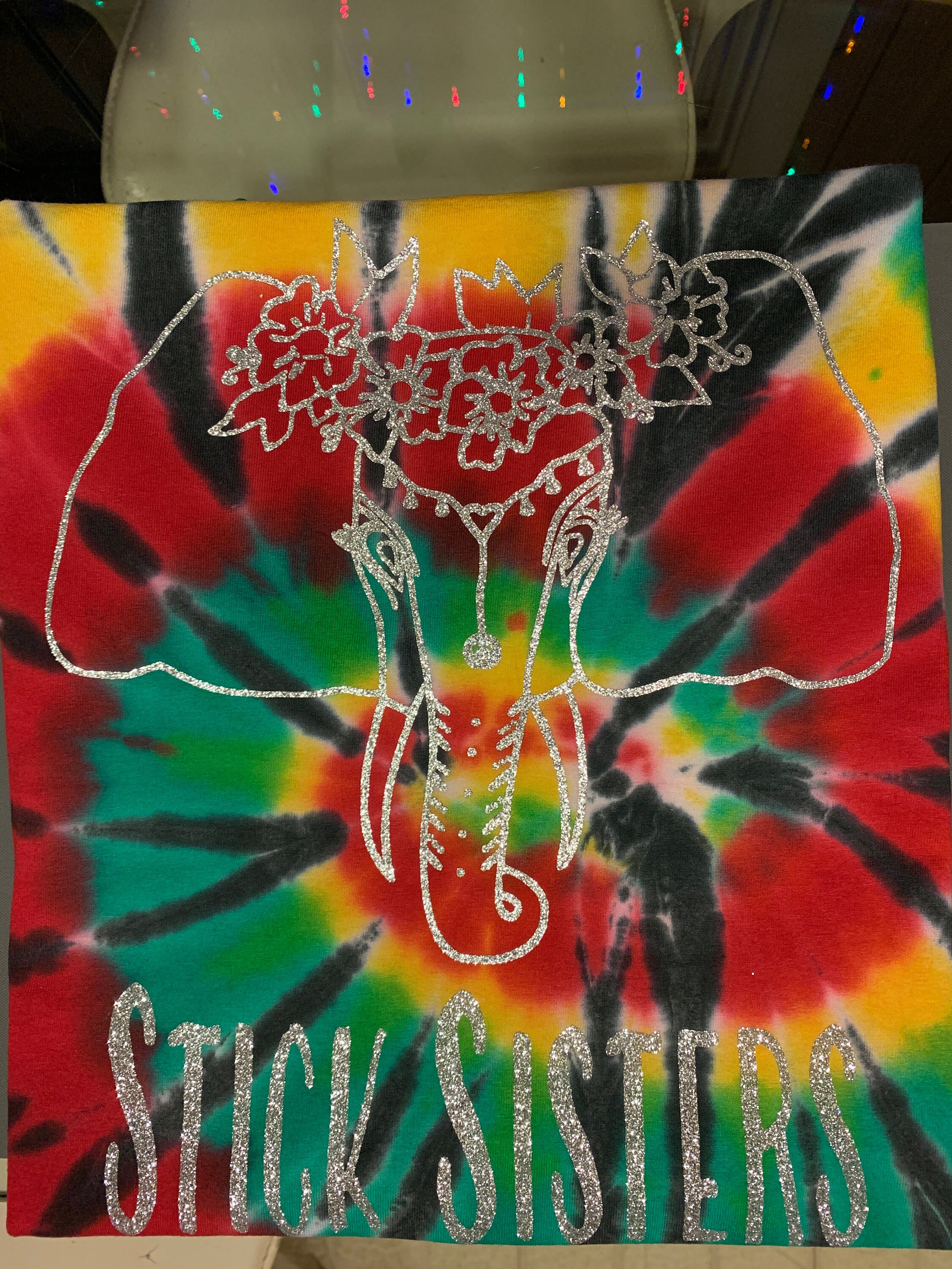 Stick Sisters Rasta Tie Dye T-shirt - Etsy