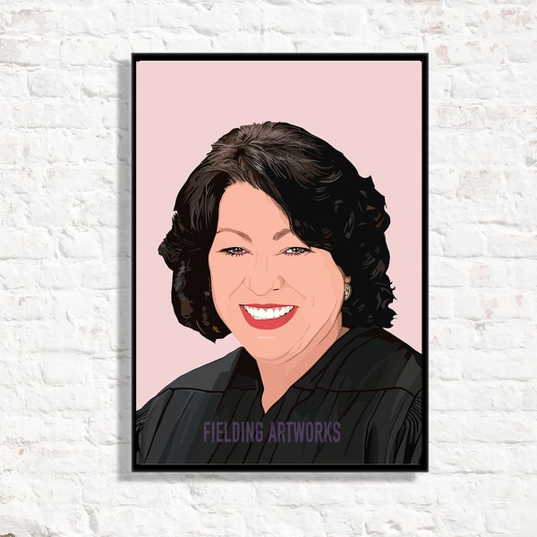 Sonia Sotomayor Poster - Etsy