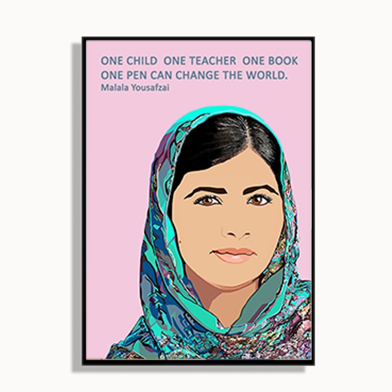 Malala Yousafzai - Etsy