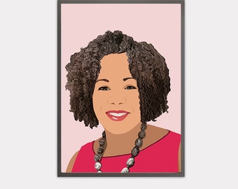Ruby Bridges Print Dictionary Civil Rights Activist Feminist Office ...