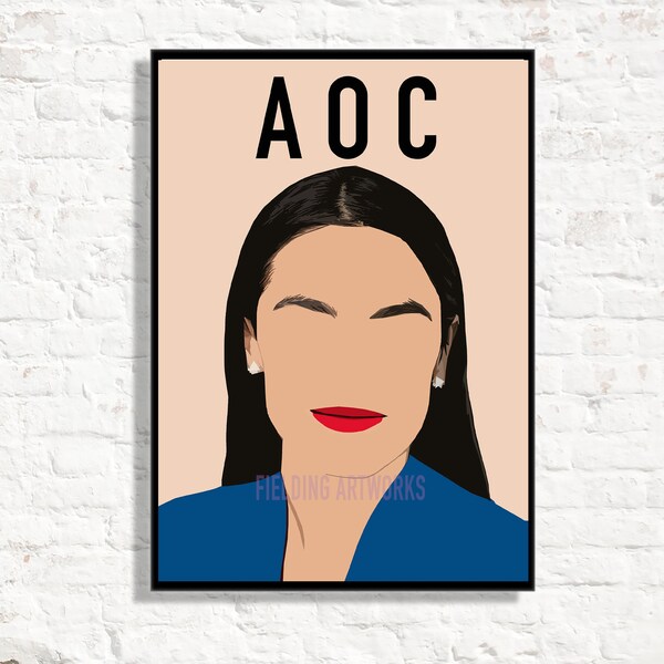 Aoc Poster - Etsy