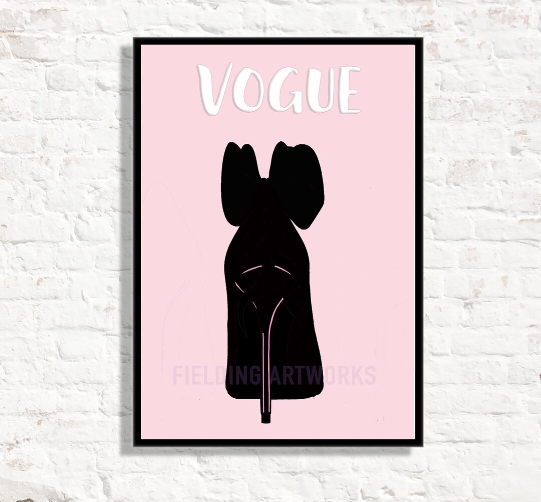 PRINTABLES, Download a Vogue Fashion Print, Printable Wall Art, DIGITAL ...