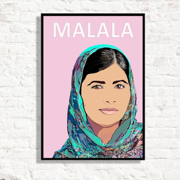 Malala Yousafzai - Etsy