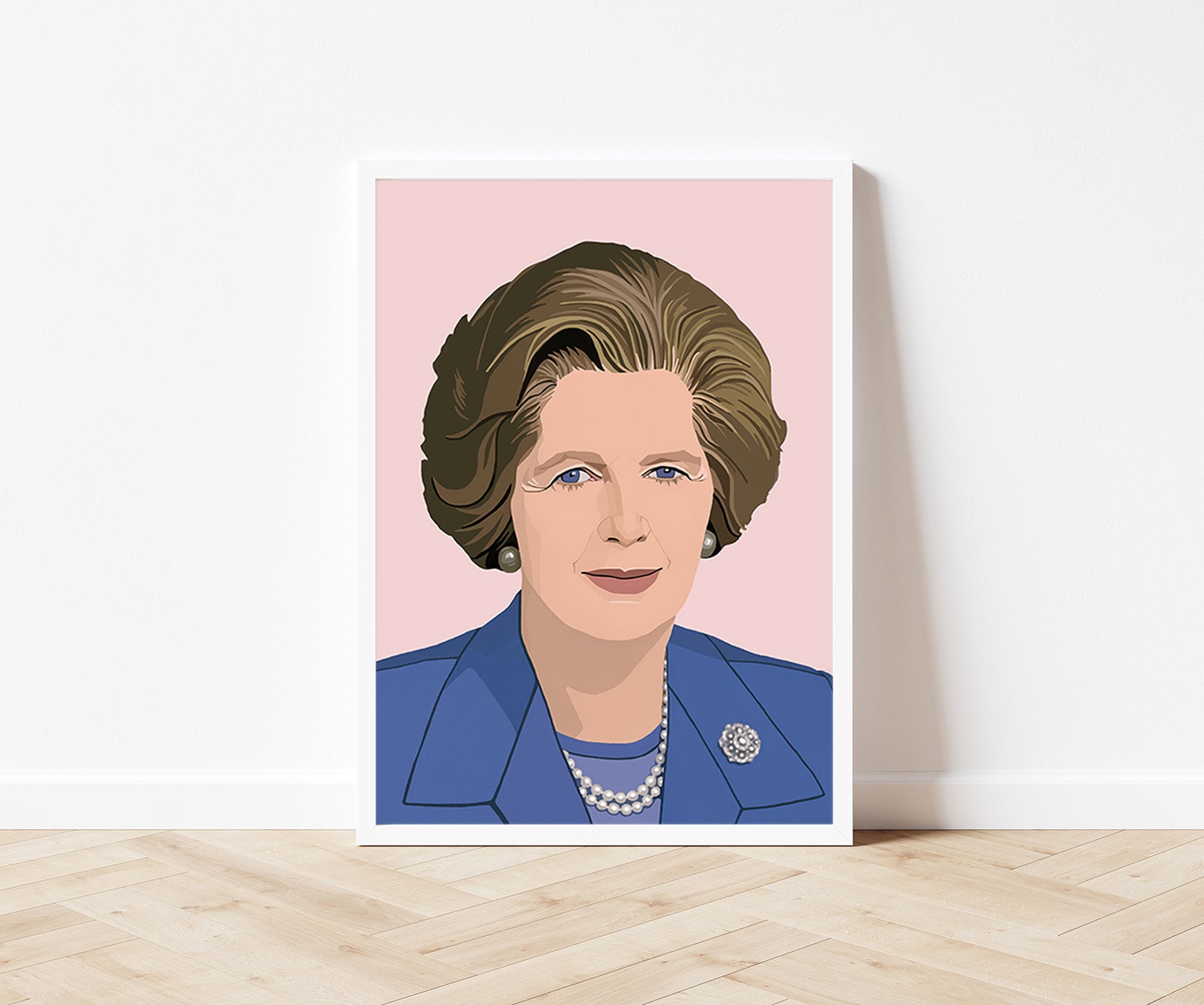 Margaret Thatcher Print Feminist Margaret Thatcher Poster - Etsy UK