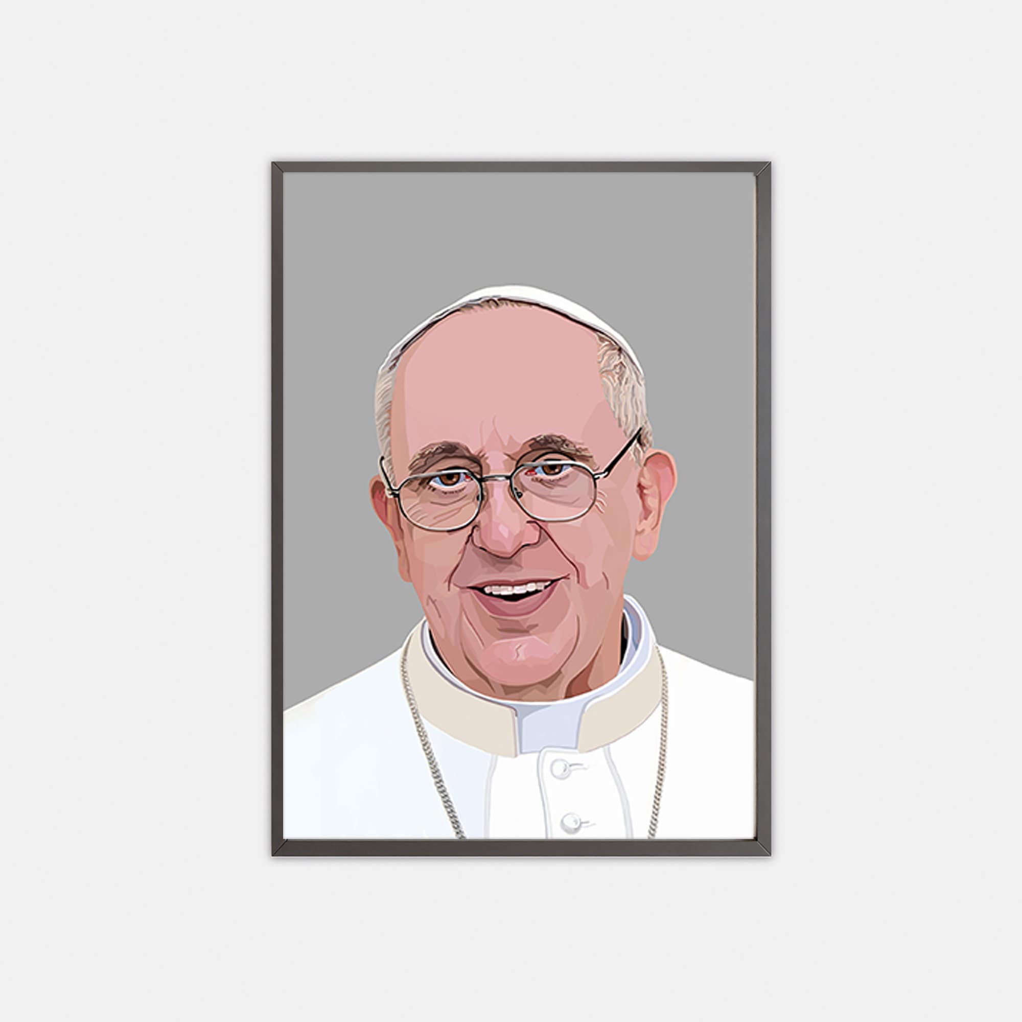 Pope Francis Print Pope Francis Art Print Bishop of Rome - Etsy