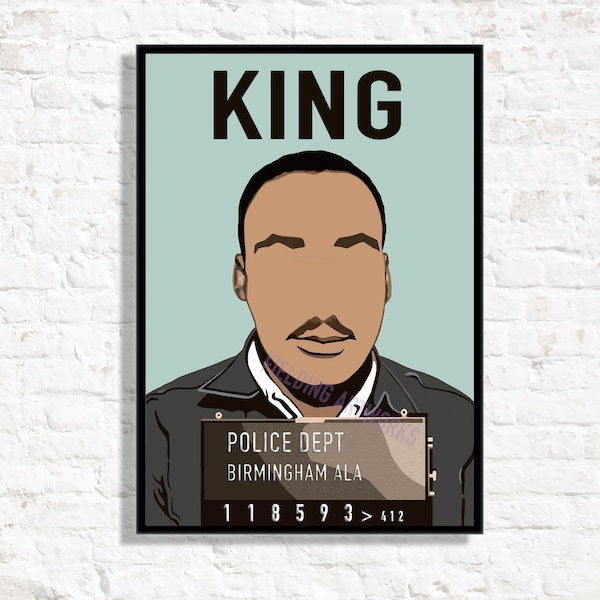 Martin Luther King I Have a Dream Poster - Etsy