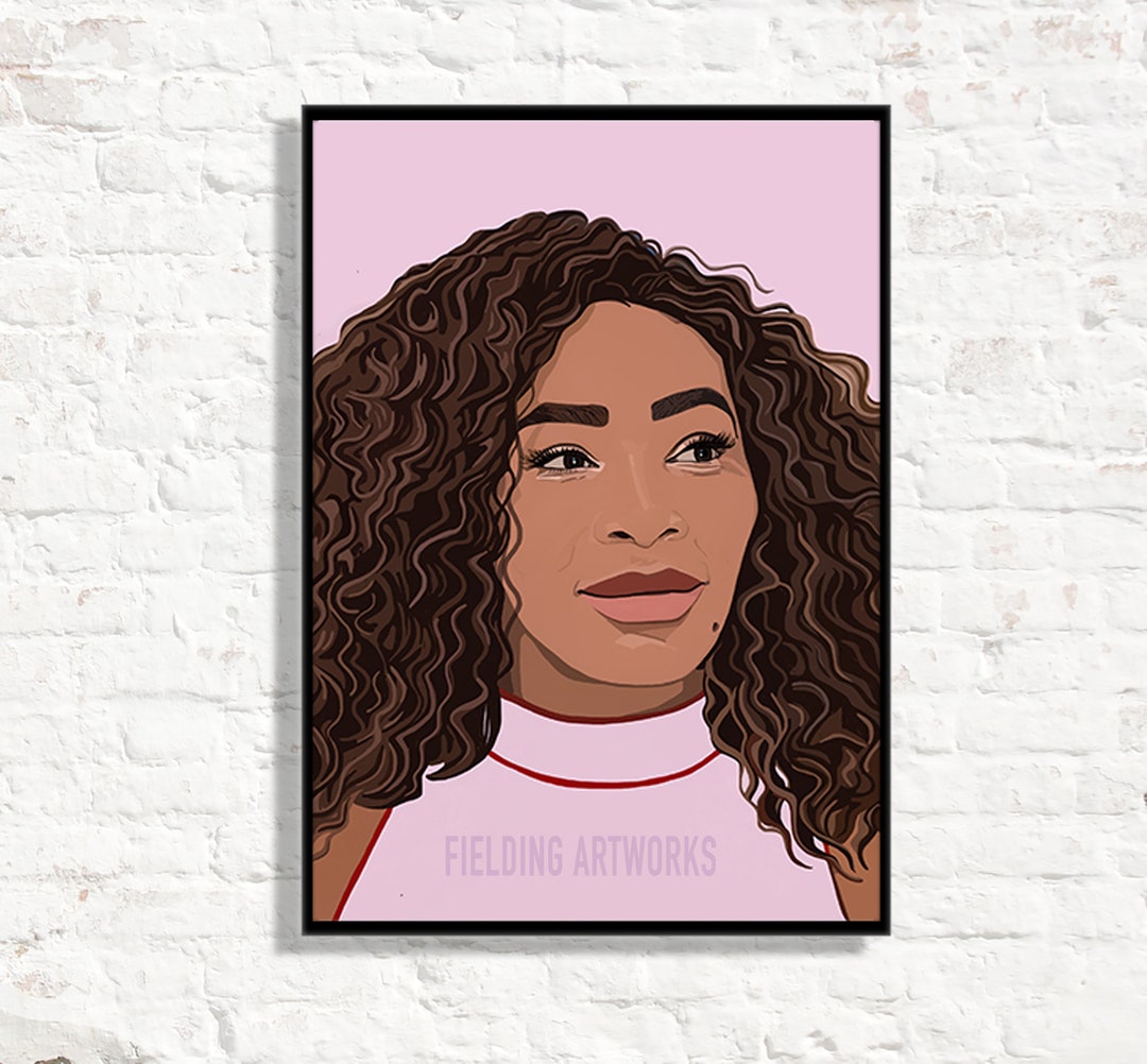 Serena Williams Poster, Tennis Fan, Ladies of Leadership Wall Print ...